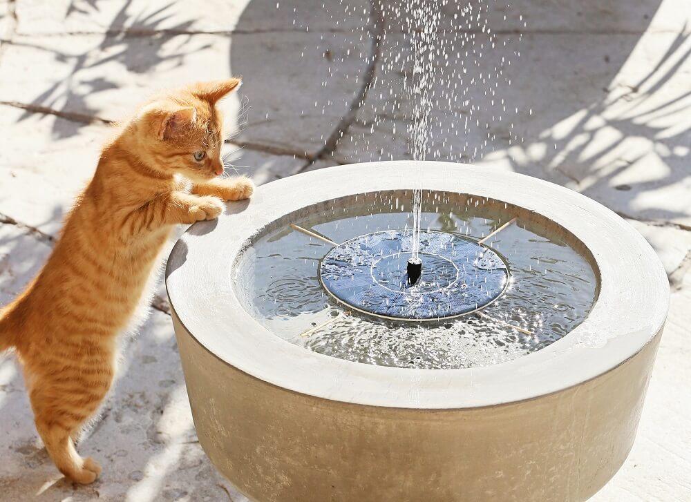 Vyrobte si svojpomocne solárnu fontánku | Baumit.sk